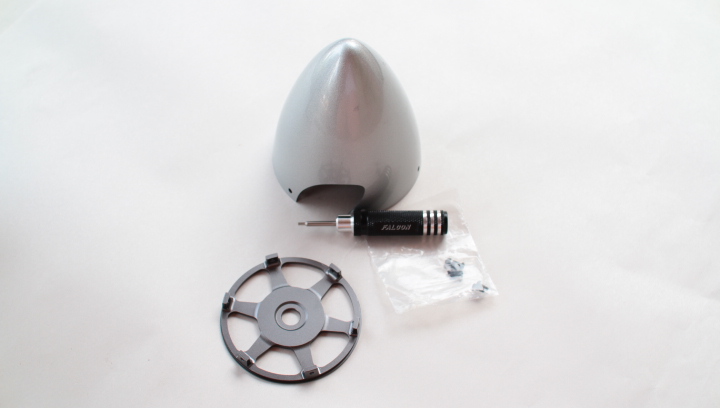 Falcon Carbon Spinner 2 Blade Silver 3.0″ – Falcon Propellers